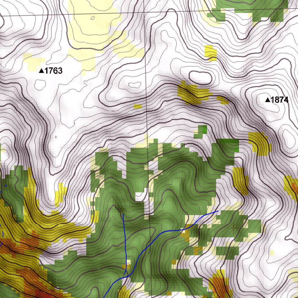 Cerro Pelado - Río Foyel 1/25.000 Map by Pixmap Cartografia Digital ...