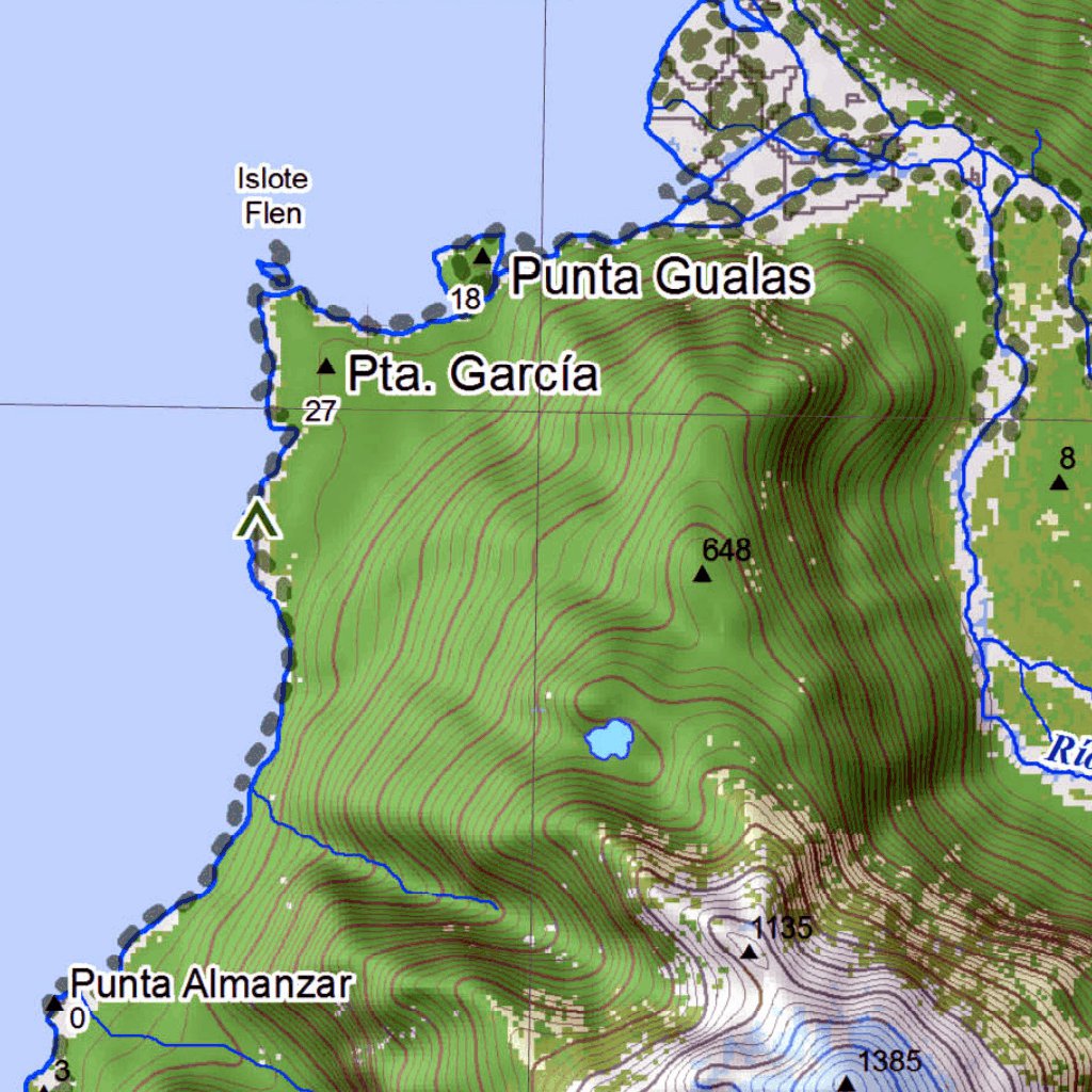 Laguna San Rafael - Campos de hielo Norte 1/75.000 Map by Pixmap ...