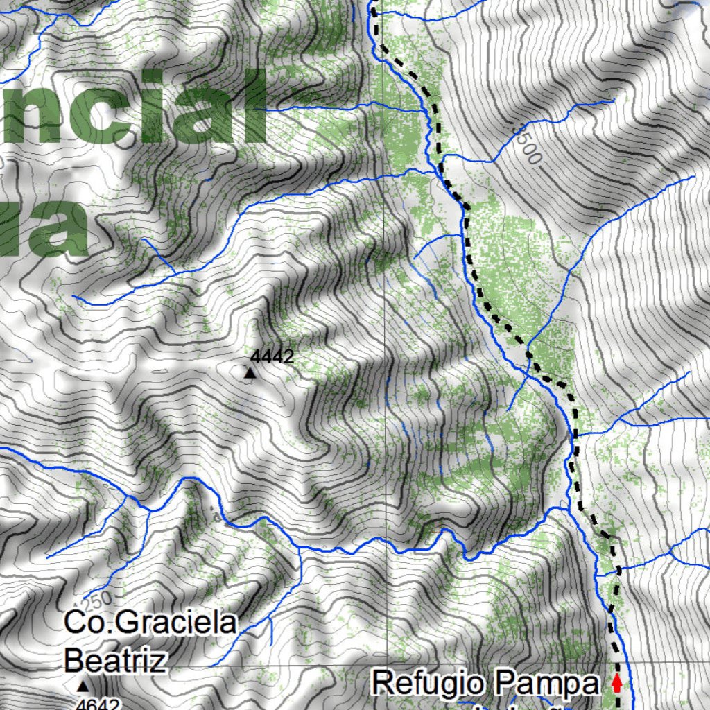 Parque Provincial Aconcagua 1/100.000 - New 2019 Map by Pixmap Cartografia Digital | Avenza Maps