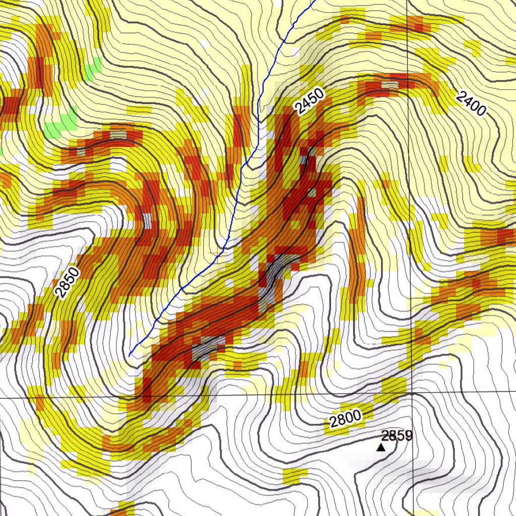 Paso Pehuenche - Cerro Campanario 1/25.000 Map by Pixmap Cartografia ...