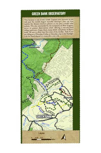 Green Bank Map by Pocahontas County Tourism Commission | Avenza Maps
