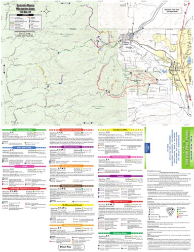 Trail Map#13, Rampart Range Wildlands Area, Pikes Peak Region Series by ...