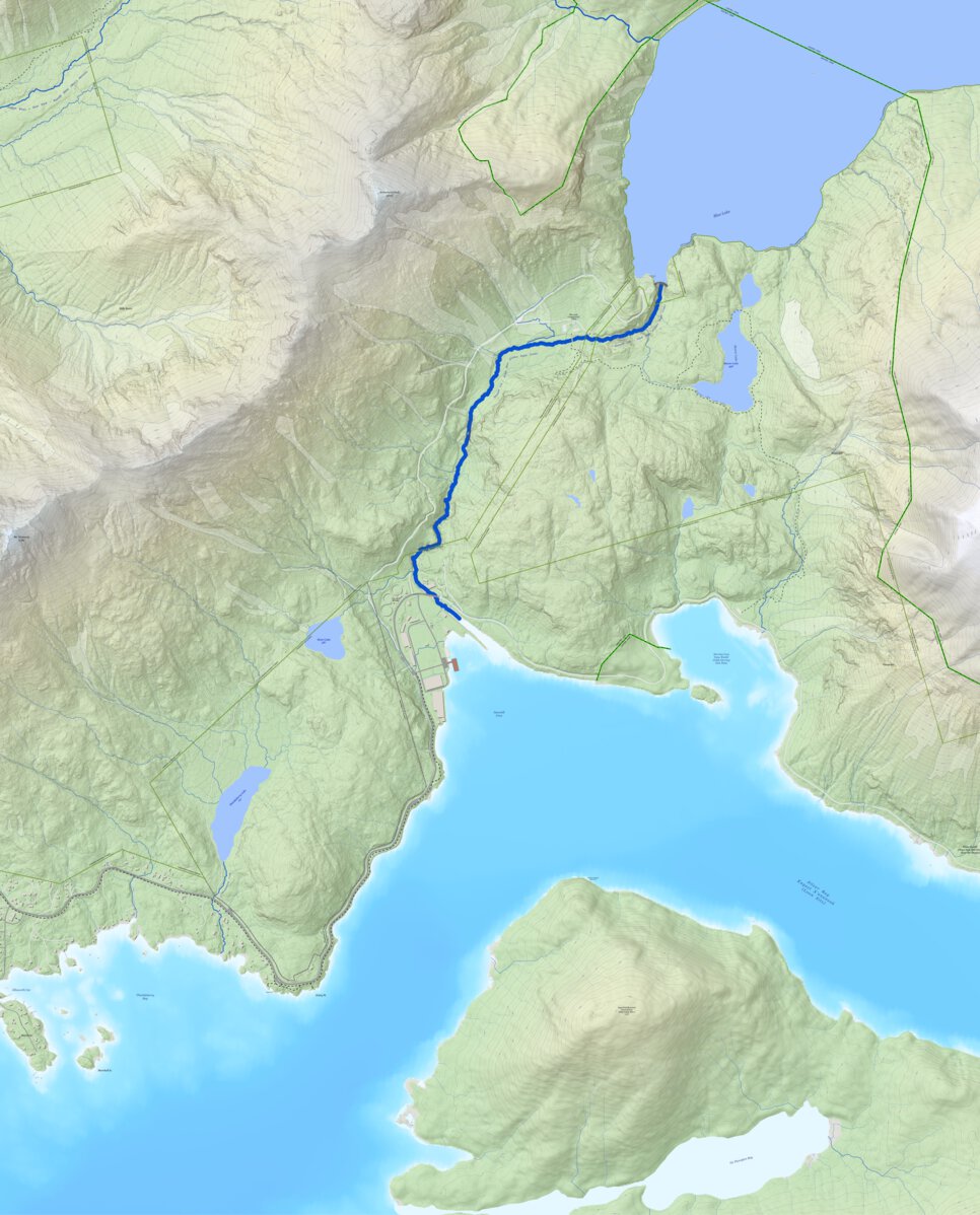 Sitka BCE 1-6 Sawmill Topo Map by Points North Maps | Avenza Maps