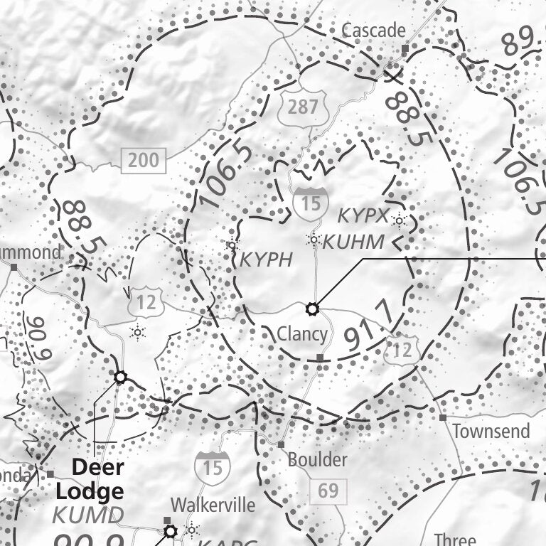 Montana - Public Radio Atlas Map by Public Radio Atlas | Avenza Maps