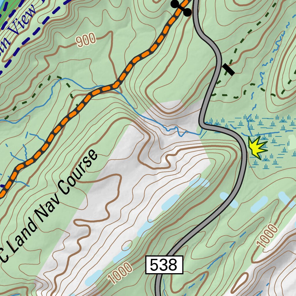 Penn State Stone Valley Forest Map by Purple Lizard Maps | Avenza Maps