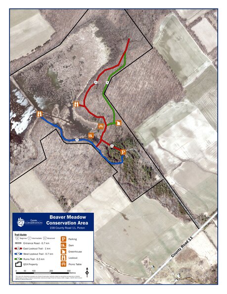 Beaver Meadow Conservation Area Map by Quinte Conservation | Avenza Maps