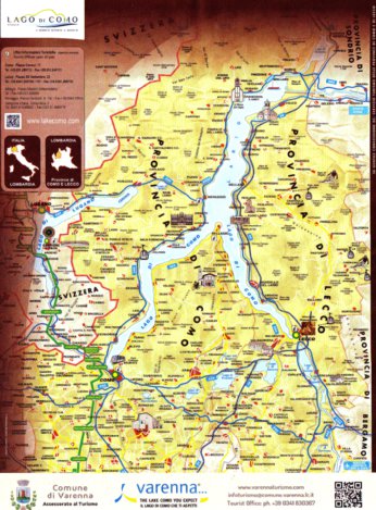 Lake Como Map by RAFAELA 1777 | Avenza Maps