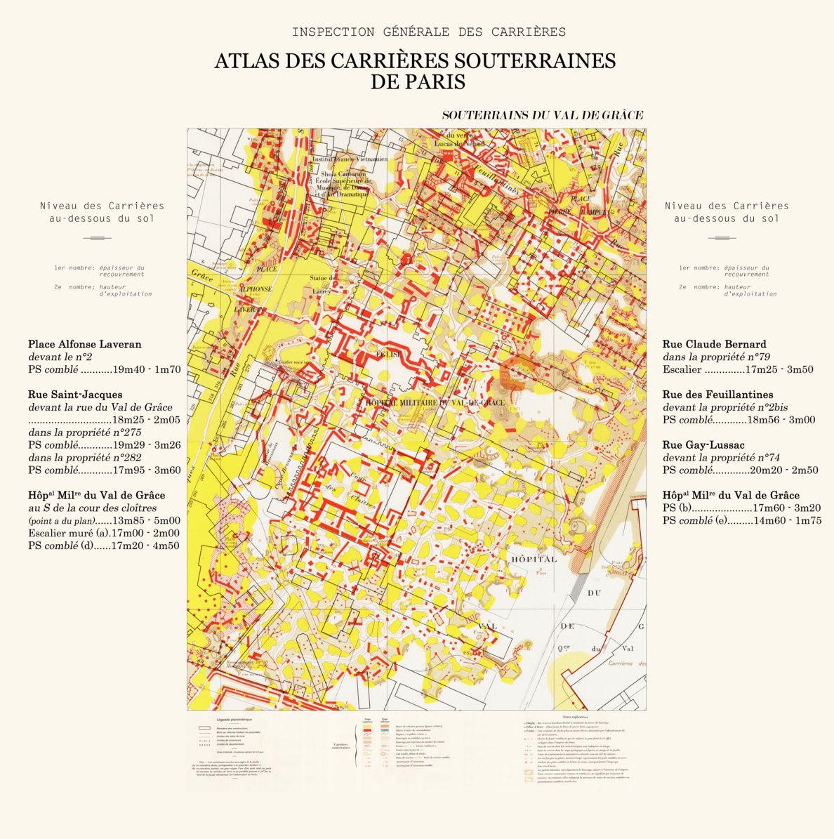 SOUTERRAINS DU VAL DE GRACE Map by RAFAELA 1777 | Avenza Maps
