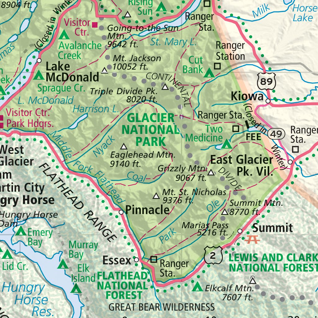 Rand McNally Montana State Map by Rand McNally Publishing | Avenza Maps