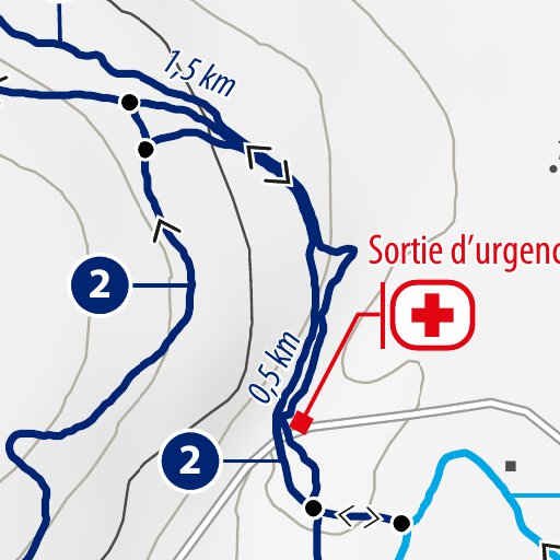 Carte sentiers | Centre Vacances Lac Simon Map by Rando Quebec | Avenza ...