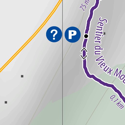 Prêt-à-Partir | Sentier du Vieux Moulin Map by Rando Quebec | Avenza Maps