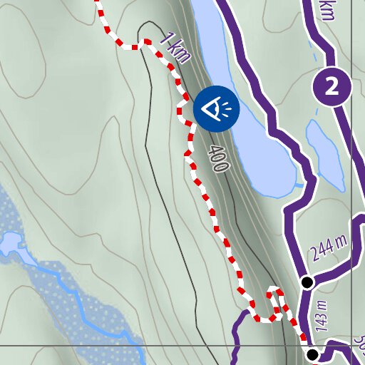 Sentiers municipaux du lac Kaël | Sainte-Émélie-de-l’Énergie Map by ...
