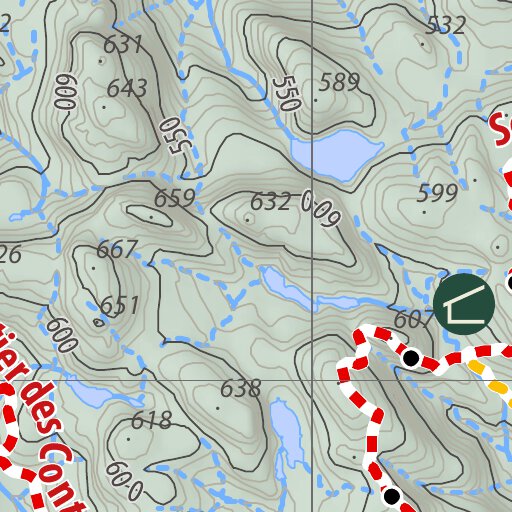 SNQ | Carte Lanaudière 20 Map by Rando Quebec | Avenza Maps
