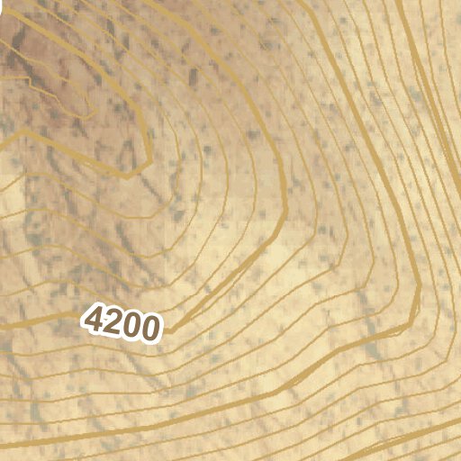 Ash Spring Trail Map by Red Rock Canyon National Conservation Area ...