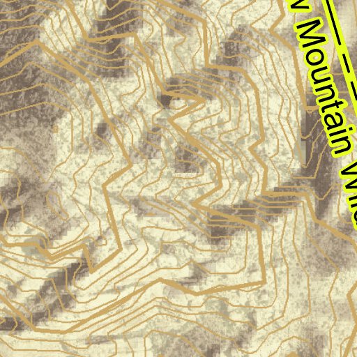 First Creek Canyon Trail Map by Red Rock Canyon National Conservation ...