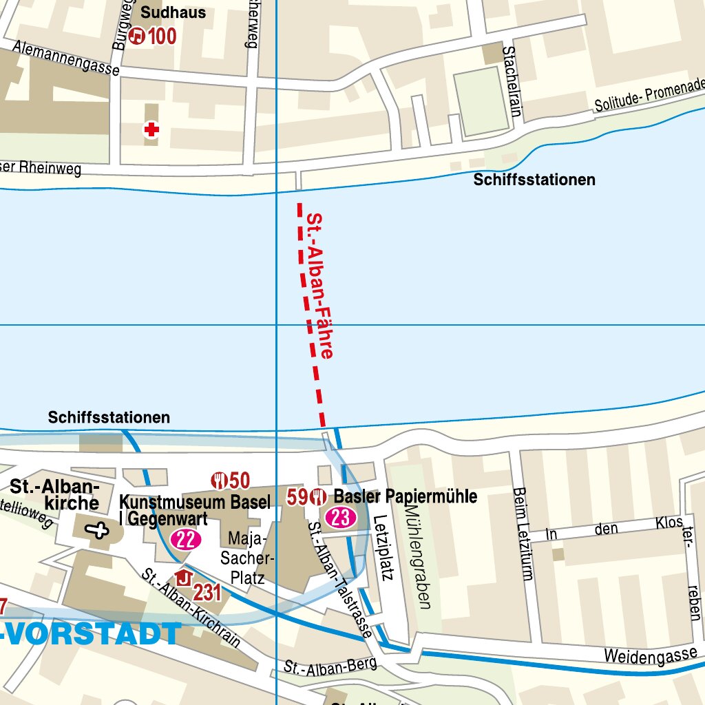 Citymap Basel 2025 Map by Reise Know-How Verlag Peter Rump GmbH ...