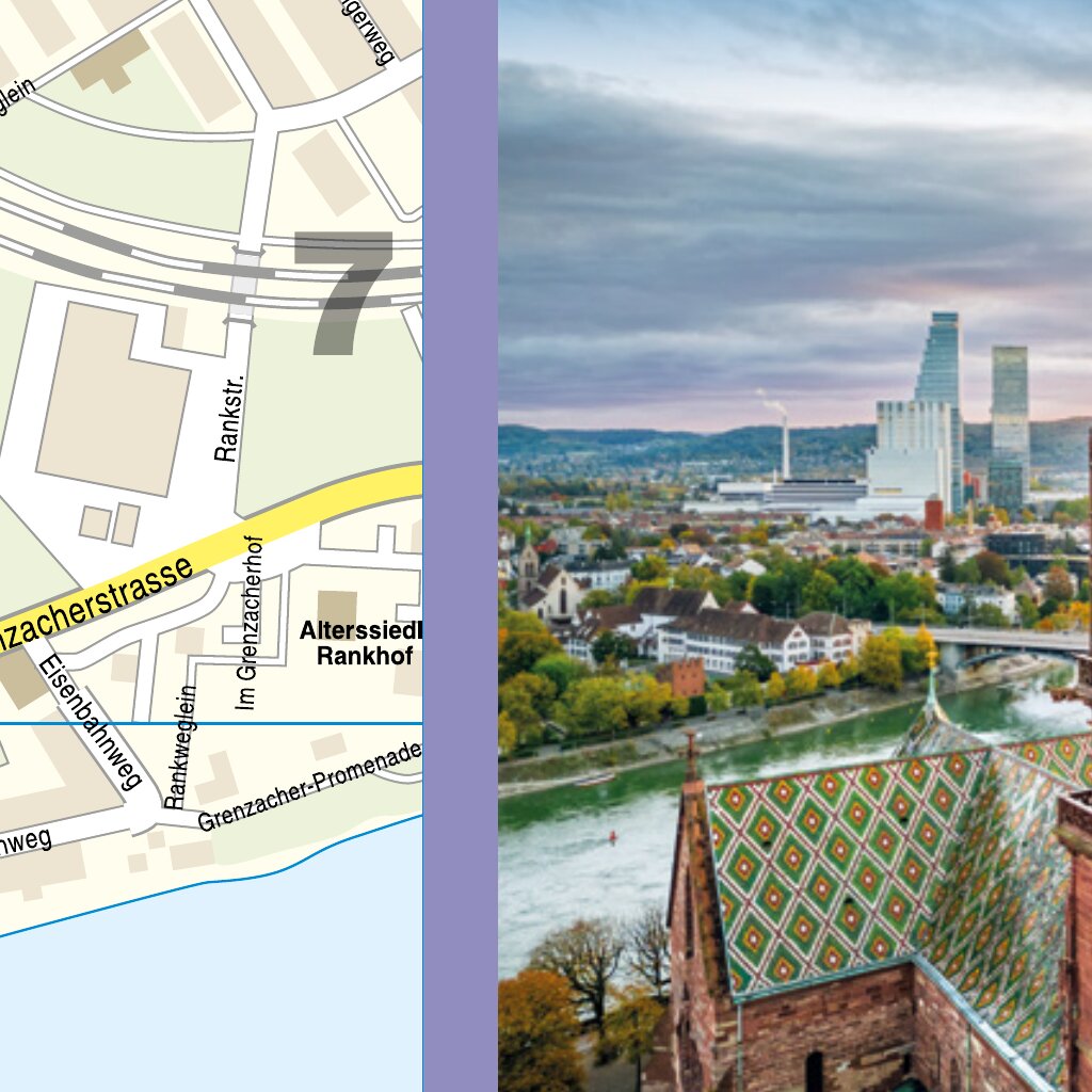 Citymap Basel 2025 Map by Reise Know-How Verlag Peter Rump GmbH ...