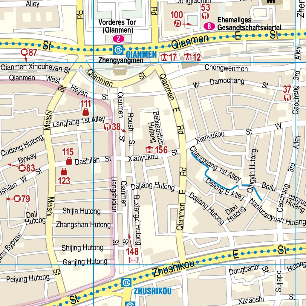 Citymap Beijing 2020 Map by Reise Know-How Verlag Peter Rump GmbH ...