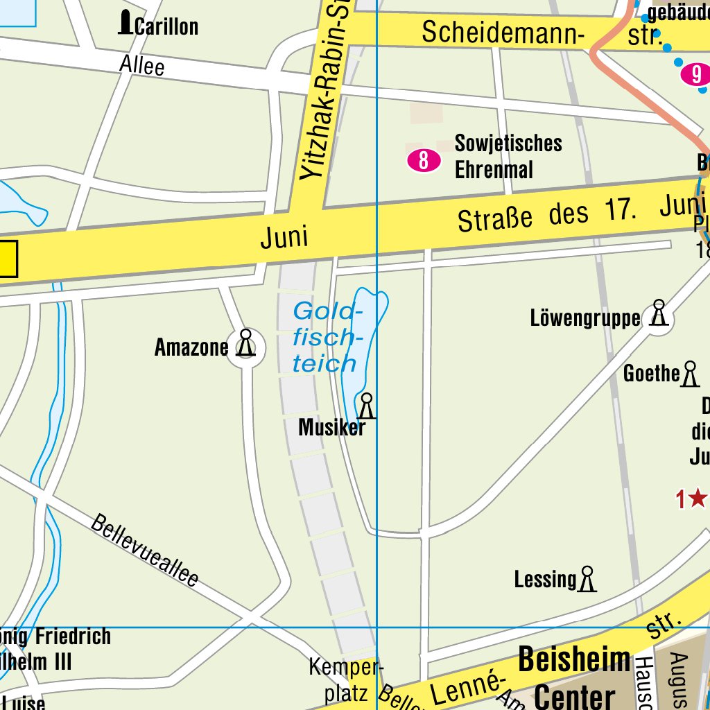 Citymap Berlin PLUS 2019 Map by Reise Know-How Verlag Peter Rump GmbH | Avenza Maps