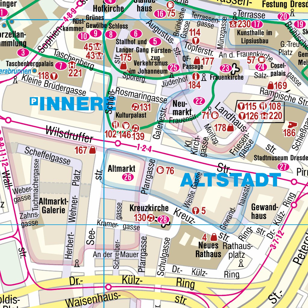Citymap Dresden PLUS 2020 Map by Reise Know-How Verlag Peter Rump GmbH ...