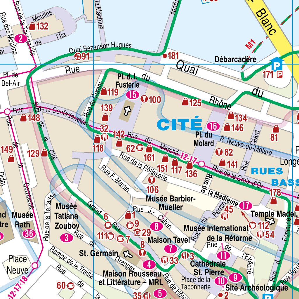 Citymap Geneva 2023 Map by Reise Know-How Verlag Peter Rump GmbH ...