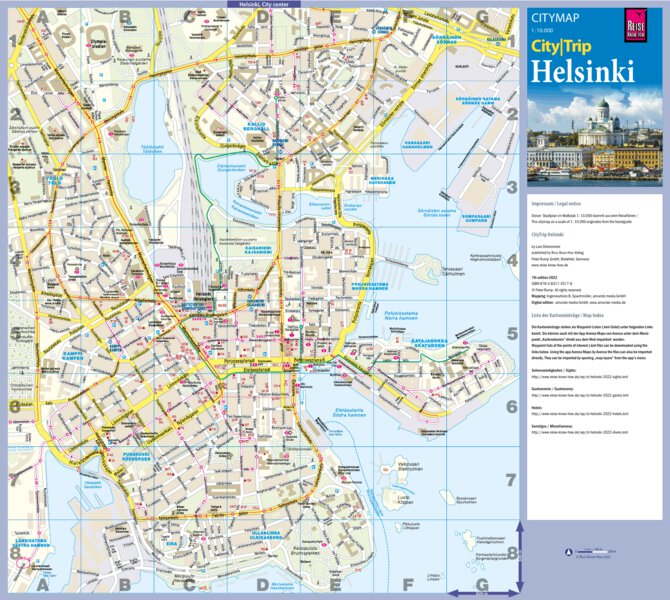 Citymap Helsinki 2022 Map by Reise Know-How Verlag Peter Rump GmbH ...