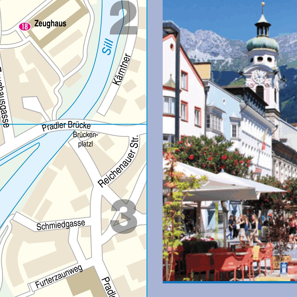 Citymap Innsbruck 2024 Map by Reise Know-How Verlag Peter Rump GmbH ...