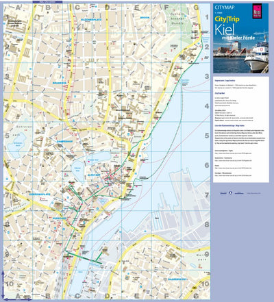 Citymap Kiel 2019 Map by Reise Know-How Verlag Peter Rump GmbH | Avenza Maps