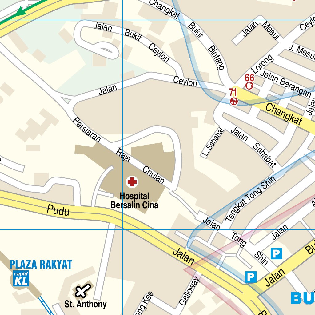 Citymap Kuala Lumpur 2024 Map by Reise Know-How Verlag Peter Rump GmbH ...