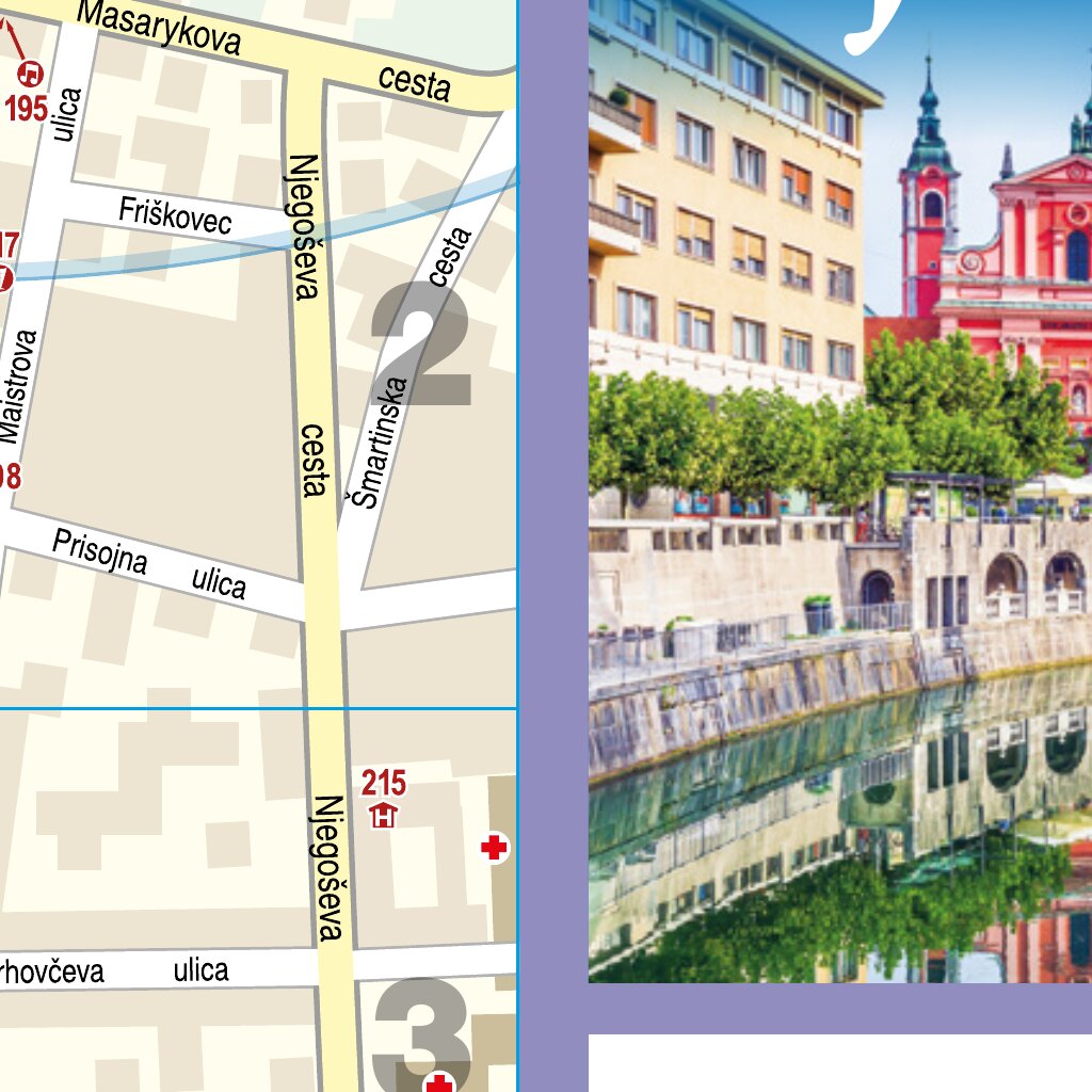 Citymap Ljubljana 2025 Map by Reise Know-How Verlag Peter Rump GmbH ...