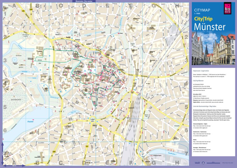 Citymap Muenster 2022 Map by Reise Know-How Verlag Peter Rump GmbH ...
