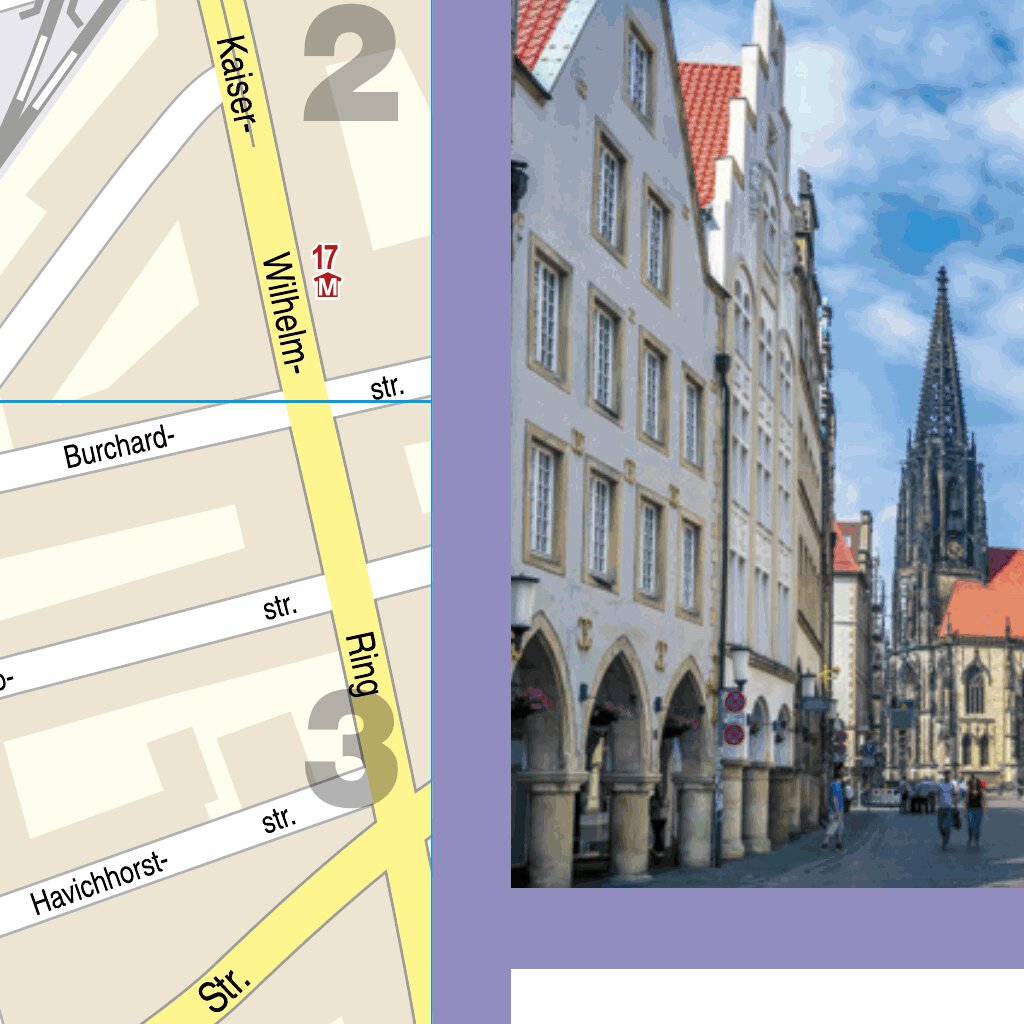 Citymap Muenster 2022 Map by Reise Know-How Verlag Peter Rump GmbH ...