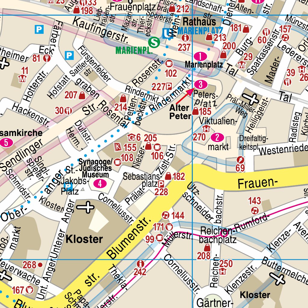 Citymap Munich 2024 Map by Reise Know-How Verlag Peter Rump GmbH ...
