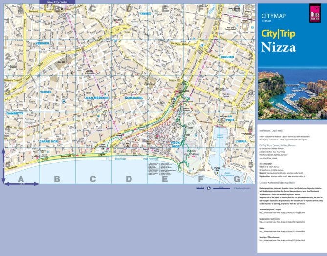 Citymap Nizza 2024 Map by Reise Know-How Verlag Peter Rump GmbH ...
