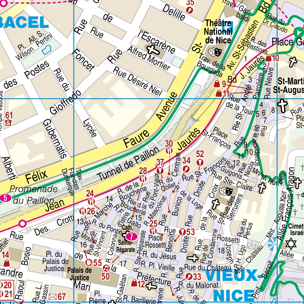 Citymap Nizza 2024 Map by Reise Know-How Verlag Peter Rump GmbH ...