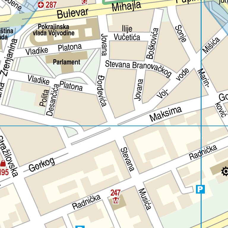 Citymap Novi Sad 2017 Map by Reise Know-How Verlag Peter Rump GmbH ...