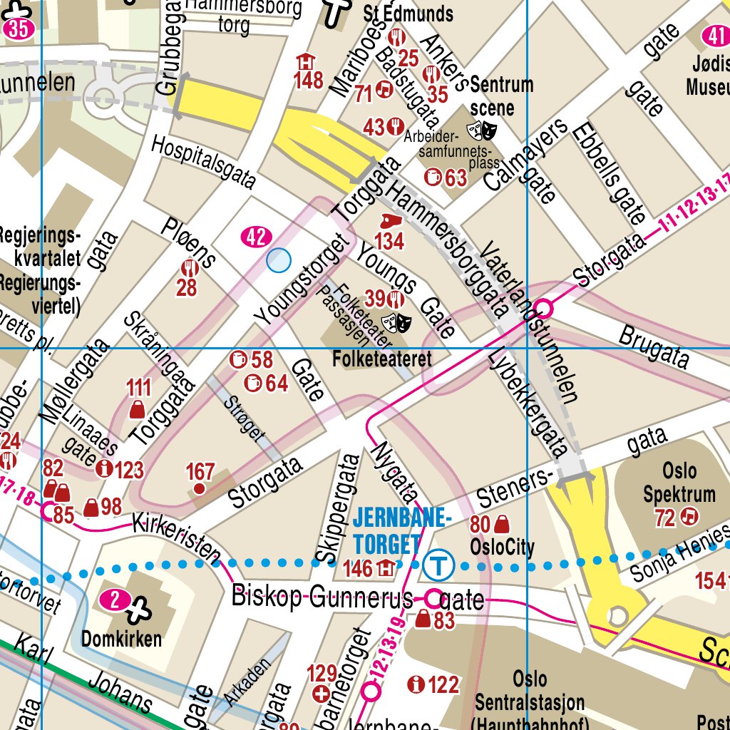 Citymap Oslo 2022 Map by Reise Know-How Verlag Peter Rump GmbH | Avenza ...
