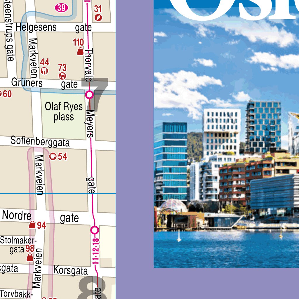 Citymap Oslo 2024 Map by Reise Know-How Verlag Peter Rump GmbH | Avenza ...