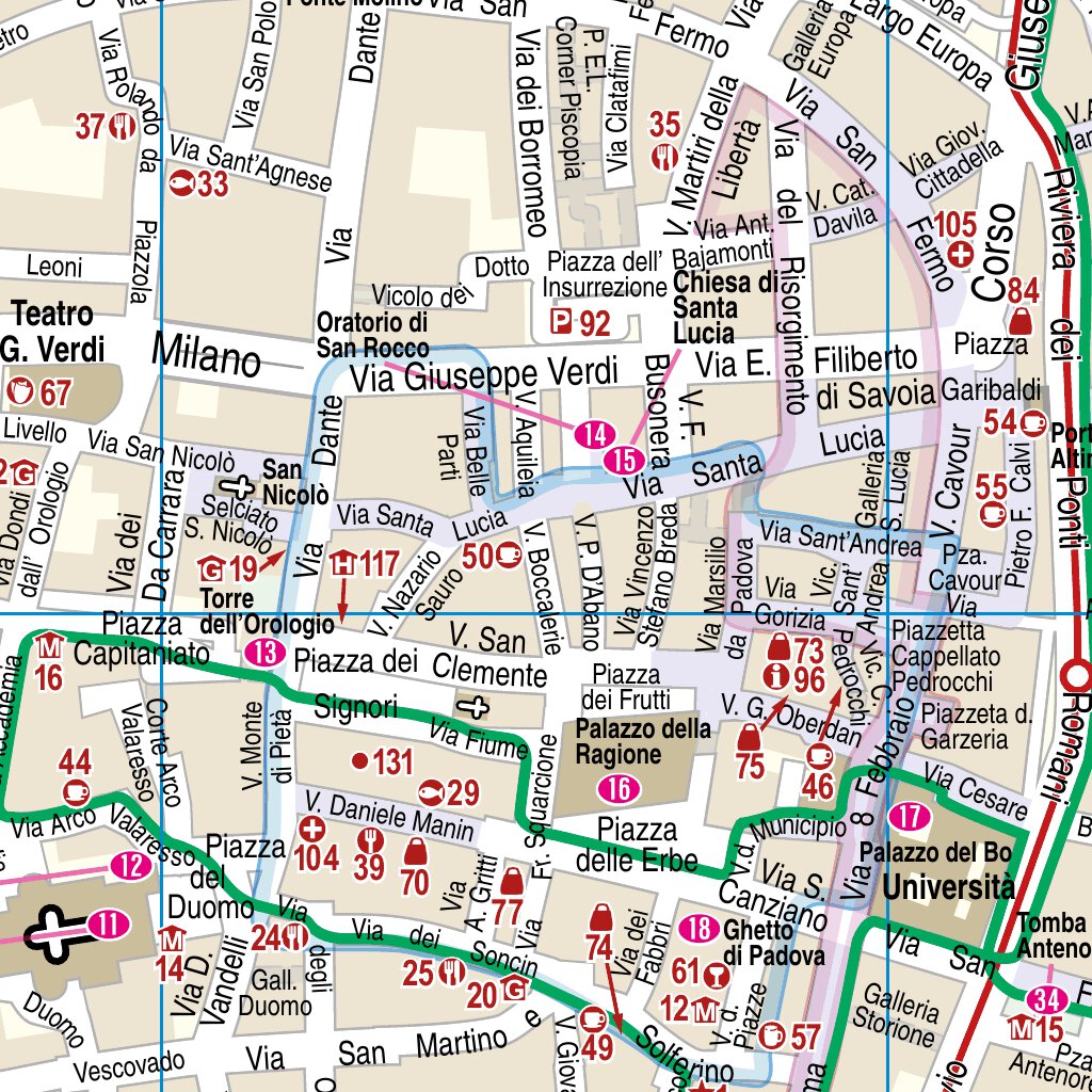 Citymap Padua 2024 Map by Reise Know-How Verlag Peter Rump GmbH ...