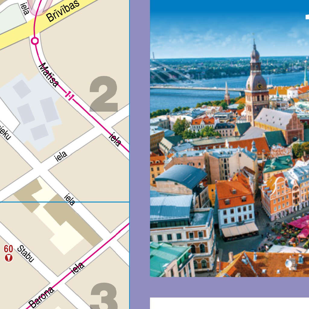 Citymap Riga 2025 Map by Reise Know-How Verlag Peter Rump GmbH | Avenza ...