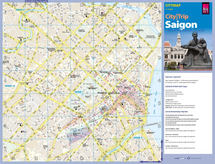 Citymap Saigon/Ho-Chi-Minh-City 2014 Map by Reise Know-How Verlag Peter ...