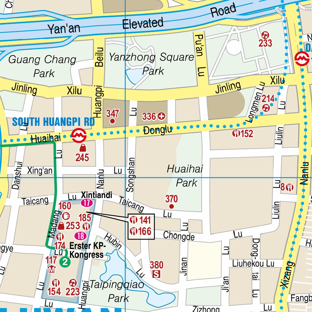 Citymap Shanghai Plus 2019 Map by Reise Know-How Verlag Peter Rump GmbH ...