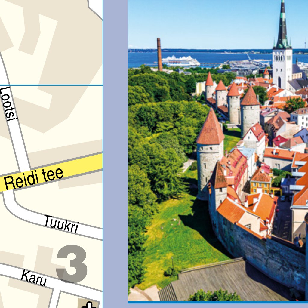 Citymap Tallinn 2025 Map by Reise Know-How Verlag Peter Rump GmbH ...