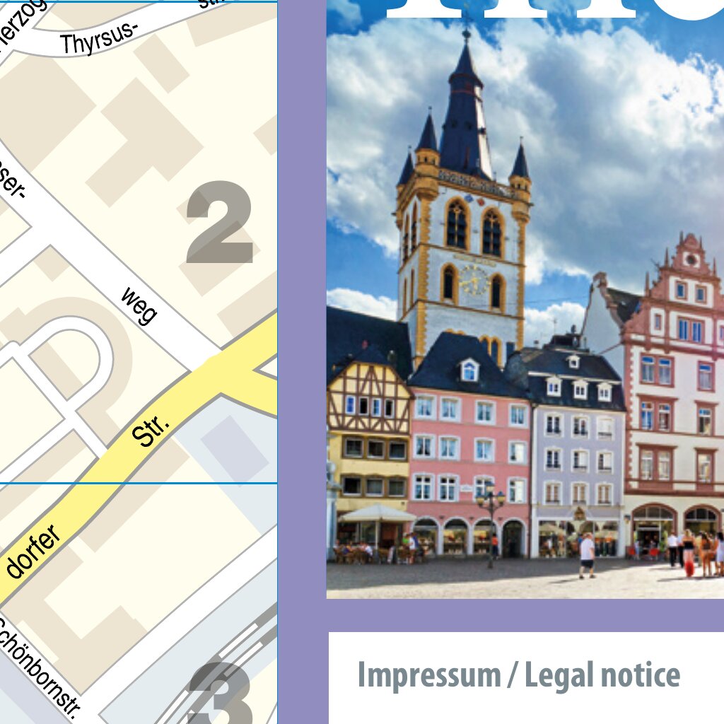 Citymap Trier 2025 Map by Reise Know-How Verlag Peter Rump GmbH ...
