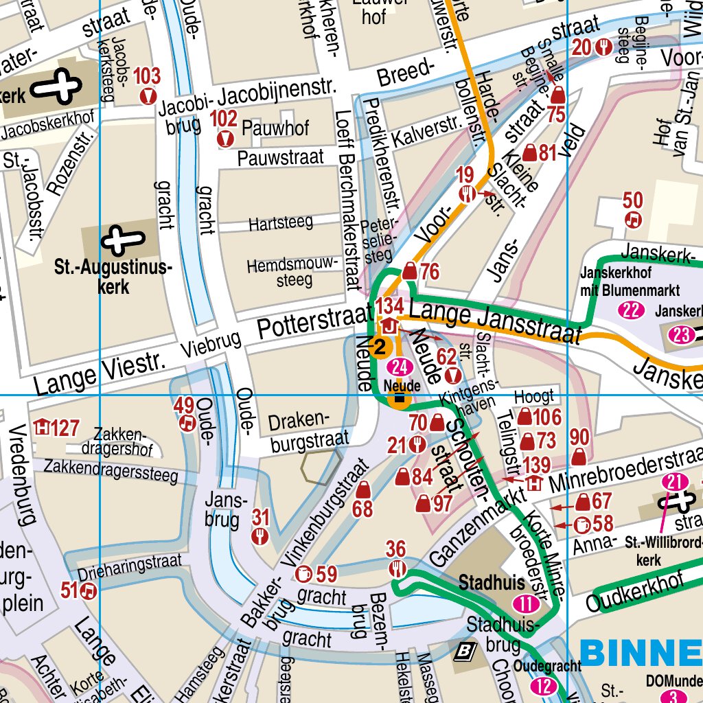 Citymap Utrecht 2020 Map by Reise Know-How Verlag Peter Rump GmbH ...
