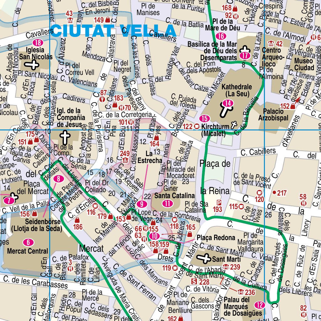 Citymap Valencia 2024 Map by Reise Know-How Verlag Peter Rump GmbH ...