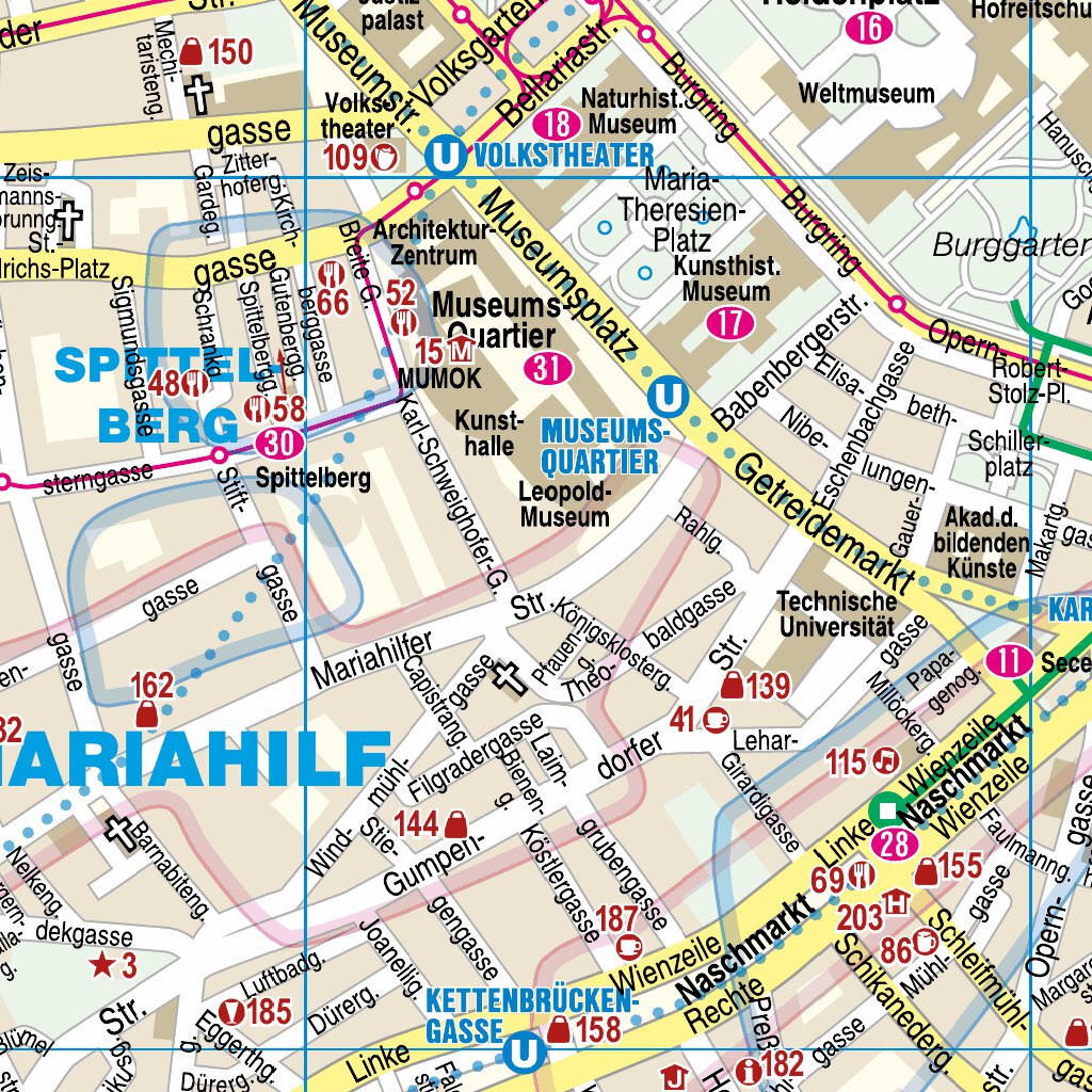 Citymap Vienna 2024 Map by Reise Know-How Verlag Peter Rump GmbH ...