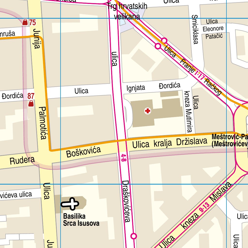 Citymap Zagreb 2024 Map by Reise Know-How Verlag Peter Rump GmbH ...