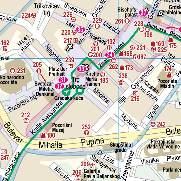 Citymap2 Novi Sad 2024 Map by Reise Know-How Verlag Peter Rump GmbH ...