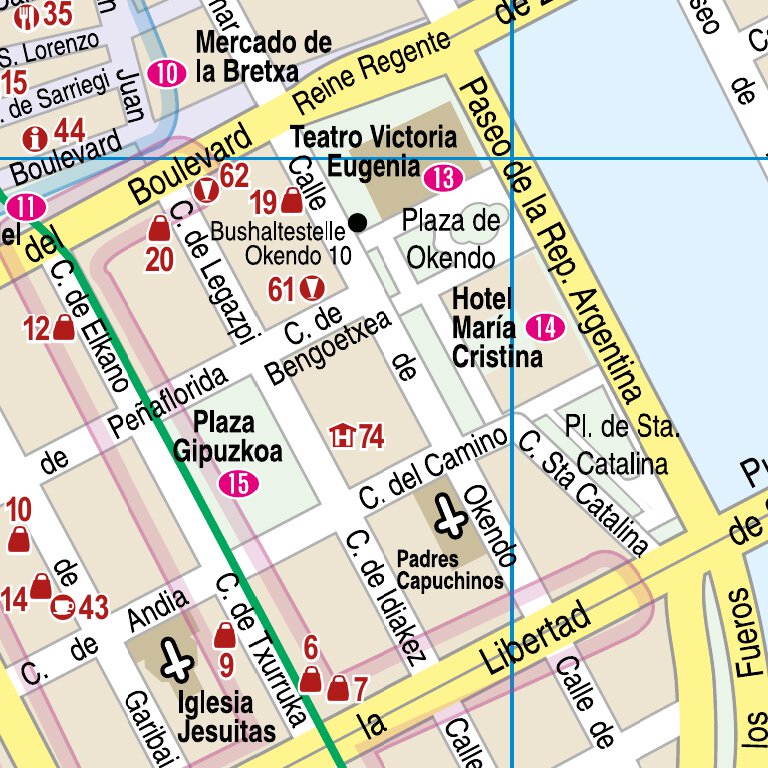 Citymap2 San Sebastian 2025 Map by Reise Know-How Verlag Peter Rump ...